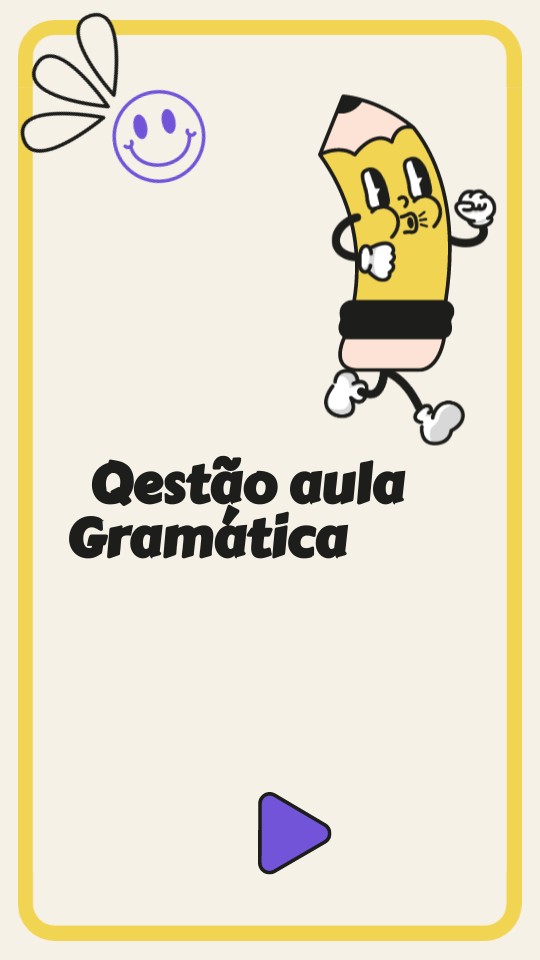 Qestão aula Gramática | Genially
