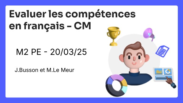 évaluer par compétences | Genially