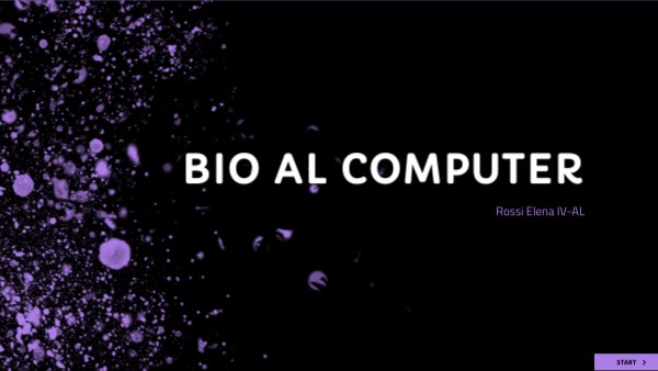 BIO al computer | Genially