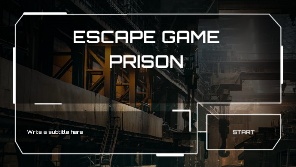 ESCAPE GAME Prison | Genially