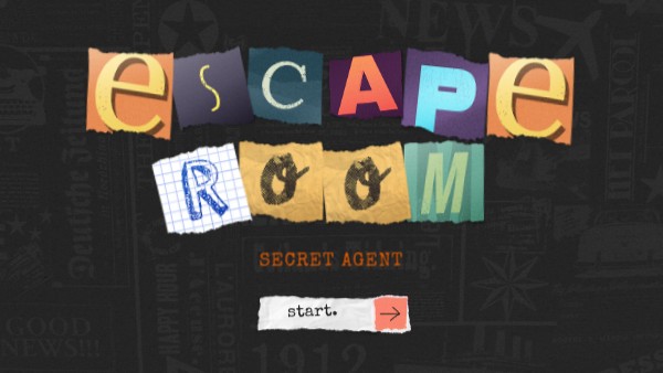 Escape game agent secret | Genially