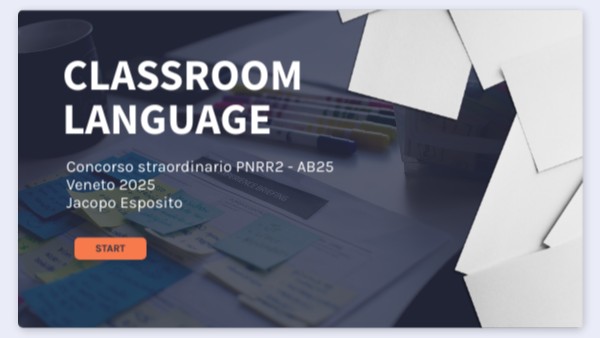 CLASSROOM LANGUAGE | Genially