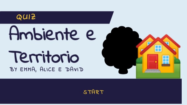 Ambiente e Territorio | Genially