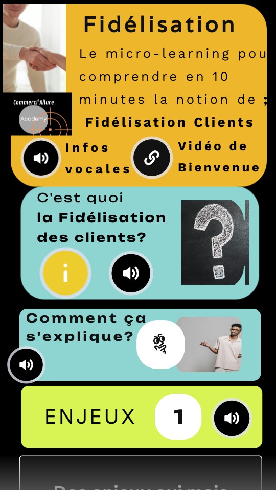 La Fidélisation client | Genially