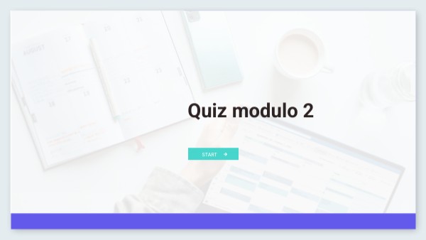 Quiz modulo 2 | Genially