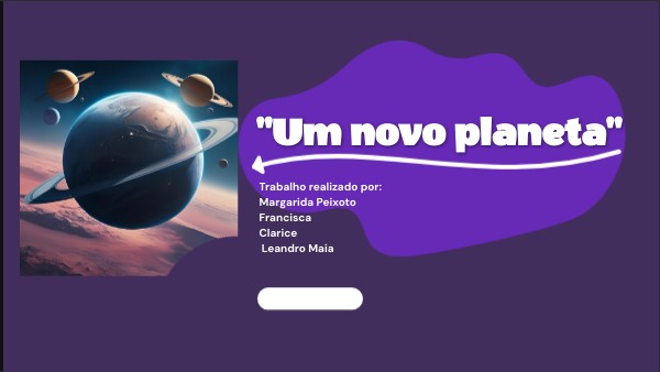 "Um novo planeta" | Genially
