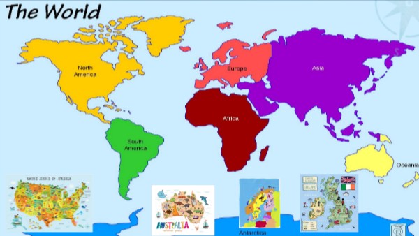 DRAG EACH COUNTRY TO ITS CONTINENT | Genially