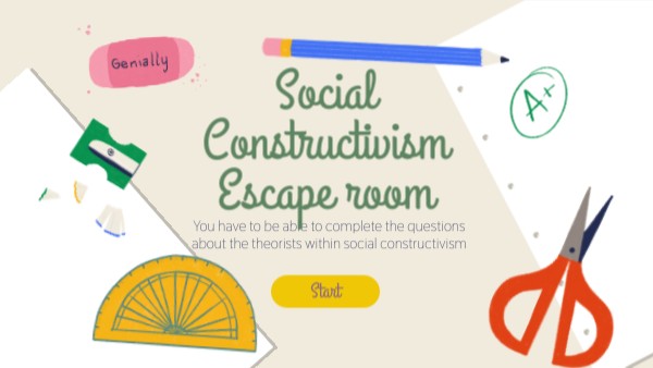 Social Constructivism Escape room | Genially