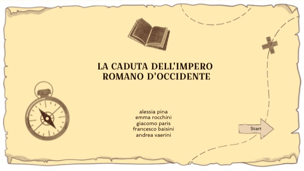 la caduta dell'impero romano d'occidente | Genially