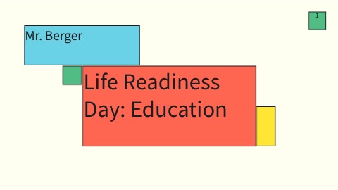 Mr. Berger | Genially