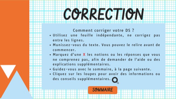 Correction DS type Brevet | Genially