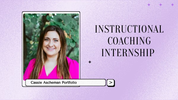 Instructional Coaching internship | Genially