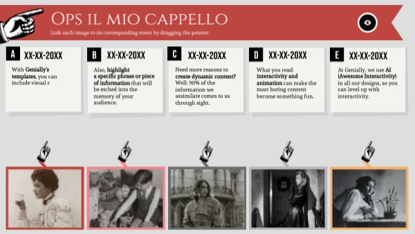 Oops! il mio cappello | Genially