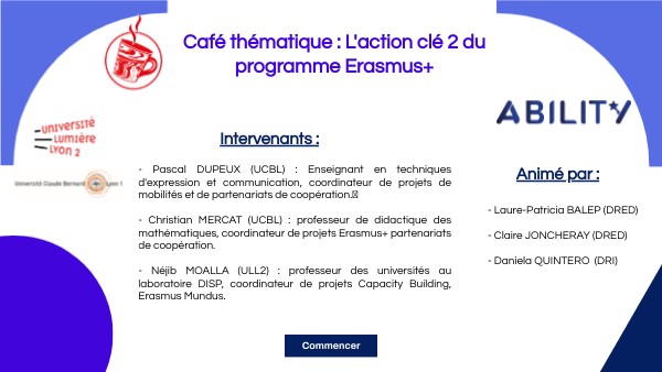 2025_03_27 Café thématique | Genially