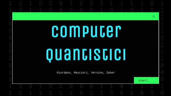 Computer Quantistici | Genially