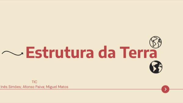 Estrutura da Terra | Genially