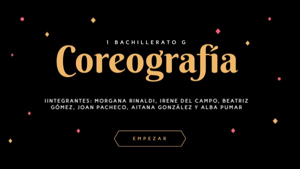 Coreografía 2025 | Genially