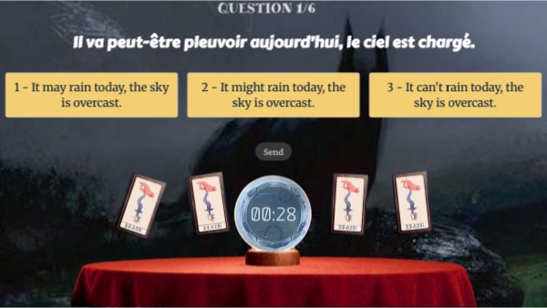 Quiz "How would you say that in English?" | Genially