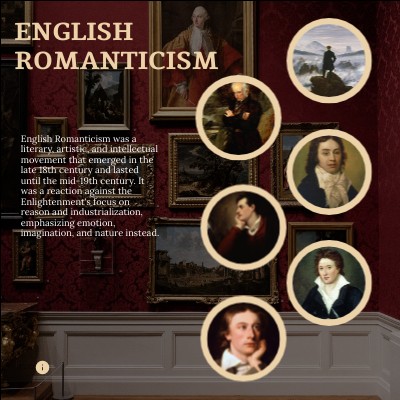 ENGLISH ROMANTICISM | Genially