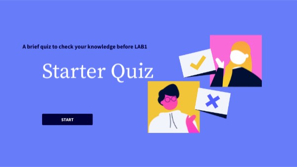 Starter Quiz for Virtual Box | Genially