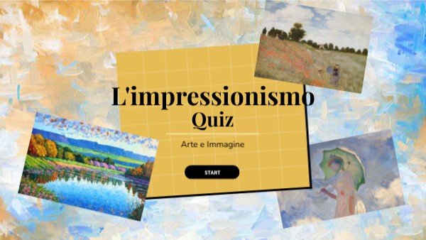 L'impressionismo | Genially