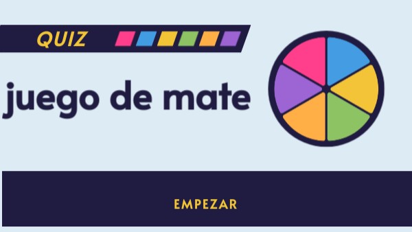 juego de mate | Genially