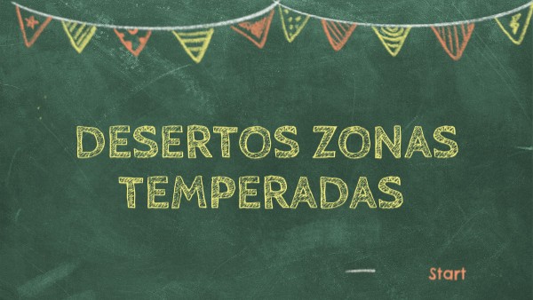 desertos zonas temperadas | Genially