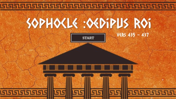 Sophocle :Oedipus roi | Genially