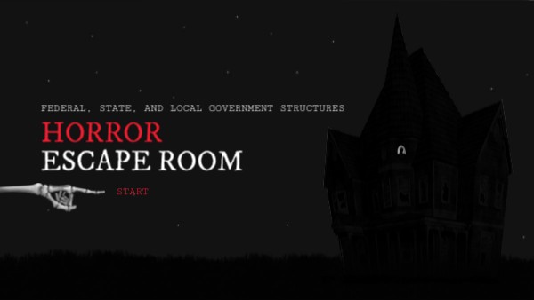 Checks and Balances - Horror Escape Room | Genially
