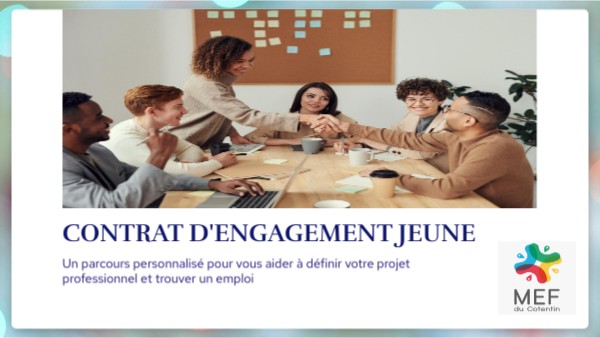 CONTRAT D'ENGAGEMENT JEUNE | Genially
