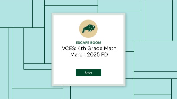 VCES: 4th Grade Math March 2025 PD | Genially