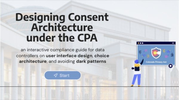 Designing Consent Interfaces under the CPA | Genially