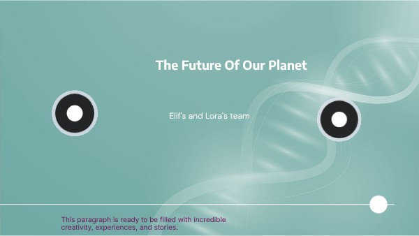 The future of our planet | Genially