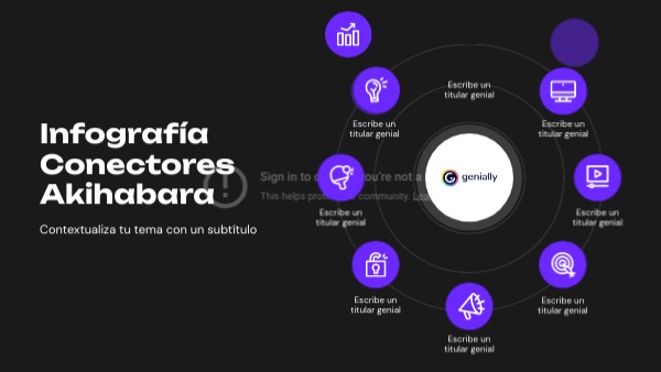 Infografía Conectores Akihabara | Genially