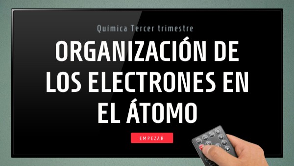 Organización de los electrones en el átomo | Genially