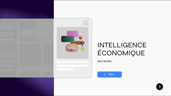 Intelligence économique MS1 | Genially