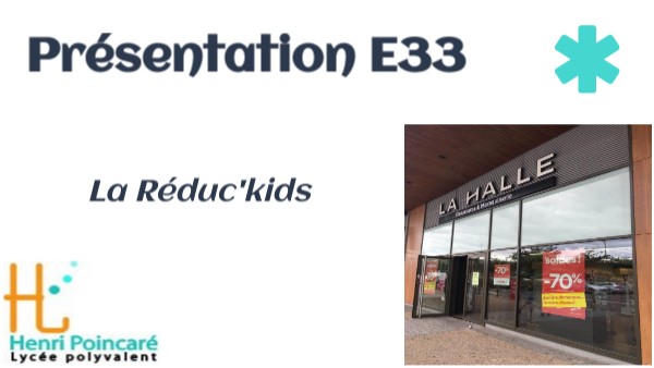 Présentation orale de l'épreuve E33 | Genially