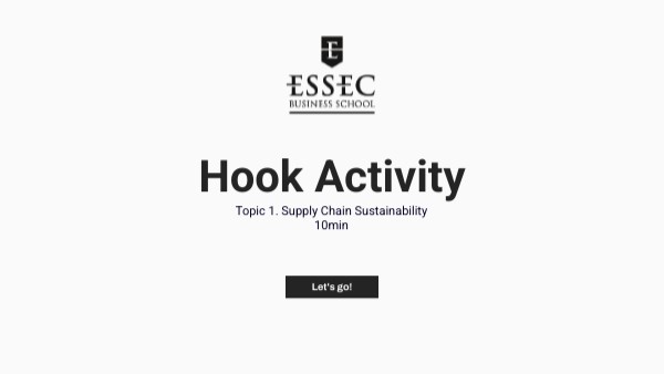 Hook Activity | Genially