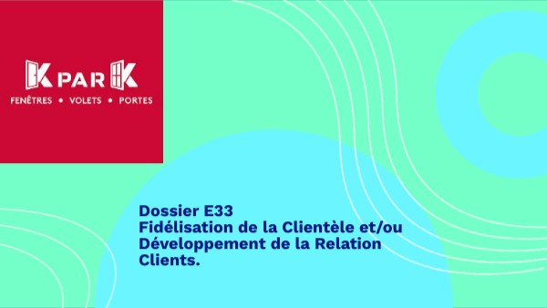 E33 Bac pro MCV | Genially