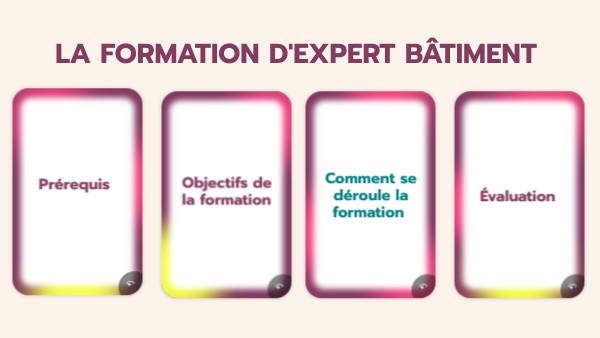La formation d'expert bâtiment | Genially