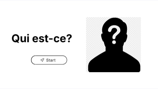Qui est-ce? | Genially