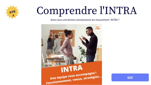 Comprendre l'INTRA | Genially