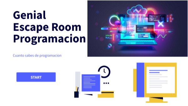 Genial Escape Room Programacion | Genially
