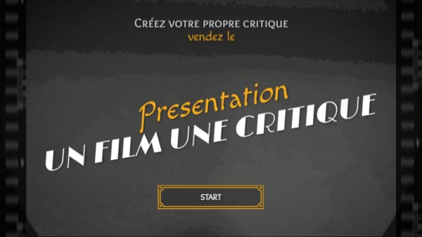 un film une critique | Genially