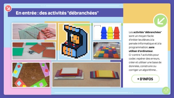 Activités débranchées | Genially
