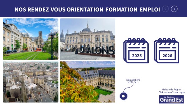 Nos rendez-vous emploi-formation-orientation 2025 | Genially