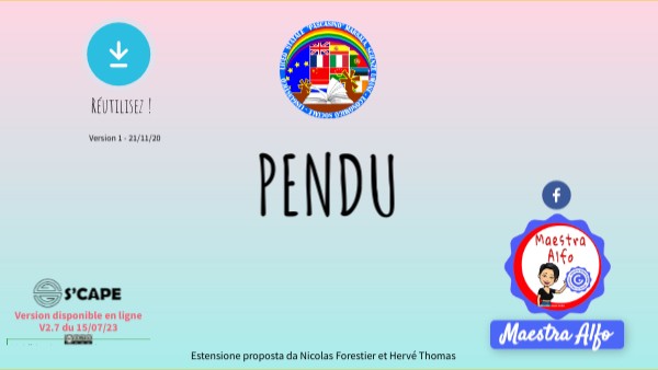 MOOC Pendu. -impiccato | Genially