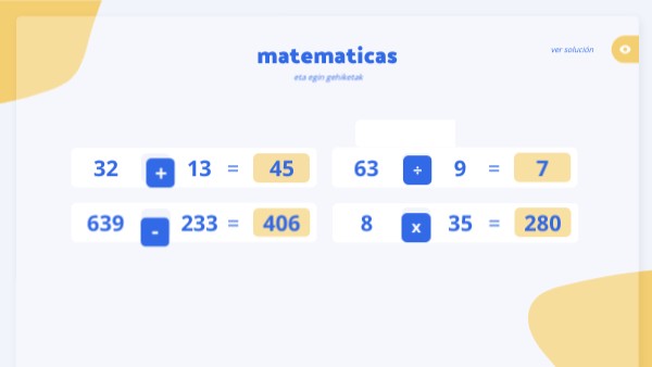 matematicas | Genially