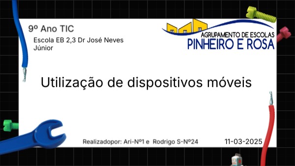 Utilização de dispositivos móveis | Genially