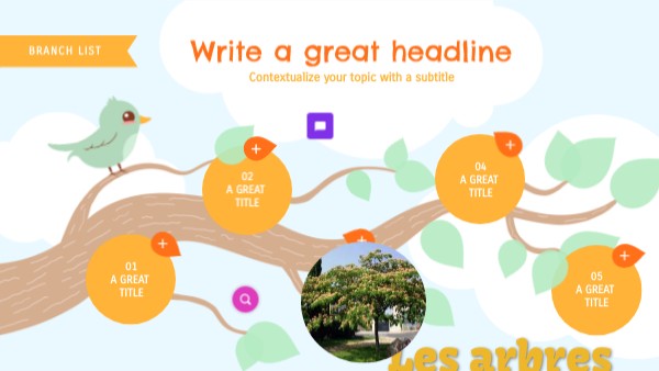 Les arbres | Genially